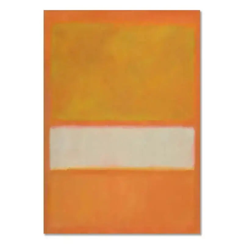 Rothko-Inspired Posters: Dive into Warm Abstract Tones | Varied Sizes