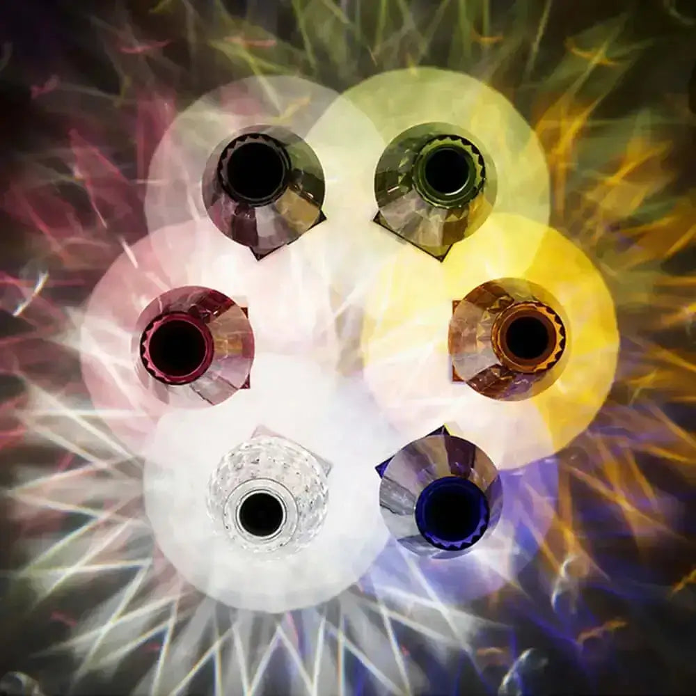 USB Rechargeable Crystal Table Lamp – Cordless, Elegant Lighting with ...